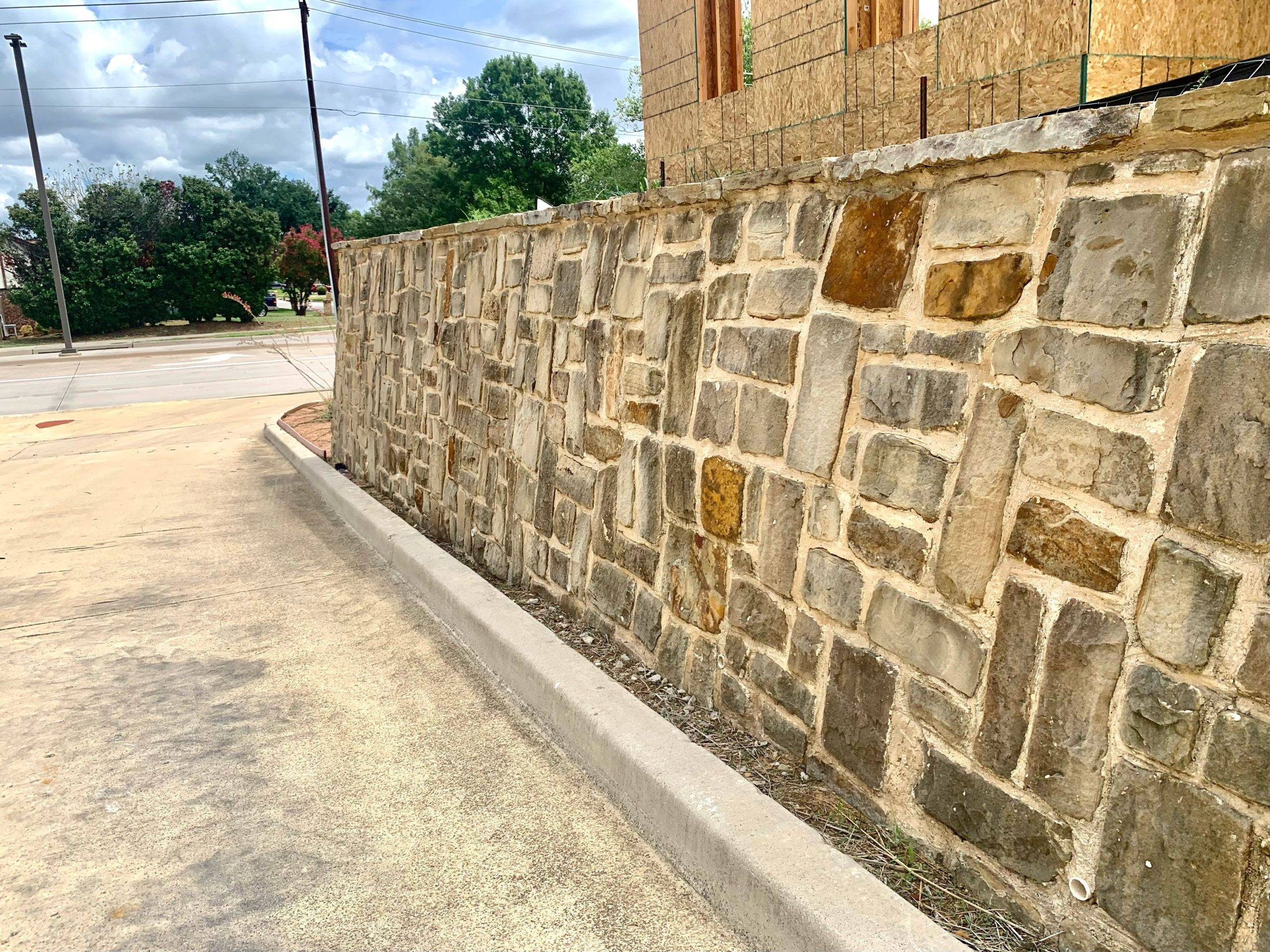 Stone Gravity Wall Design | Nortex Structural